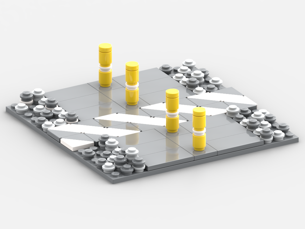 LEGO MOC Bike path 2.0 by Bricktherory | Rebrickable - Build with LEGO