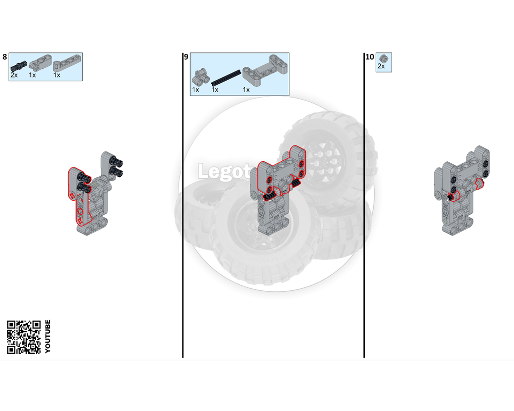 LEGO MOC Legotyres Fully Operational 16v Quad Cam Boxer Engine by ...