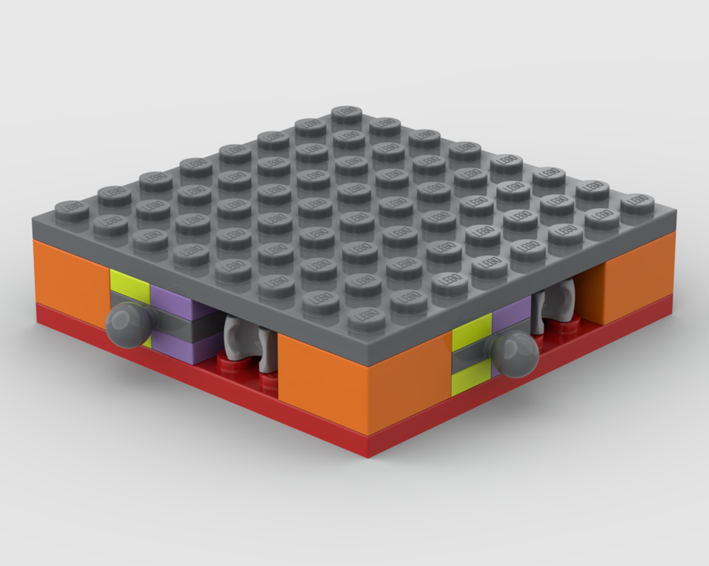 LEGO MOC-236273 Mini-MILS Baseplate by Deadlywere | Rebrickable - Build ...