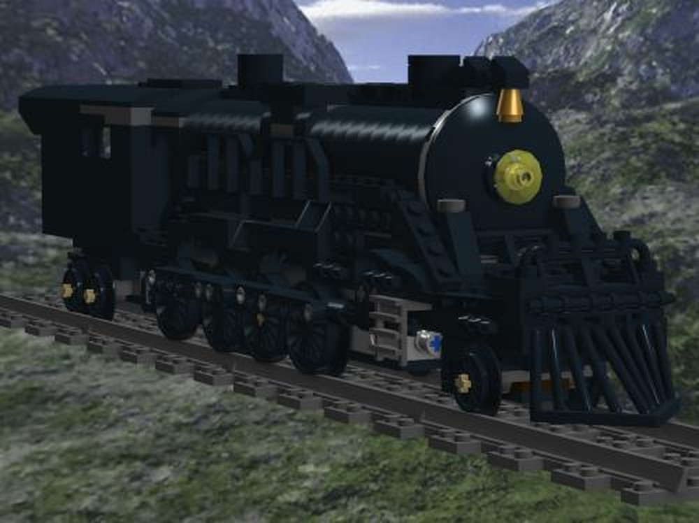 LEGO MOC Pere Marquette 1225 by Radiant-Takanuva | Rebrickable - Build ...