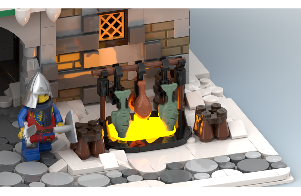 LEGO MOC LEGO® / MOC / Brick Creation - Set 002 - The Merchants' Square ...