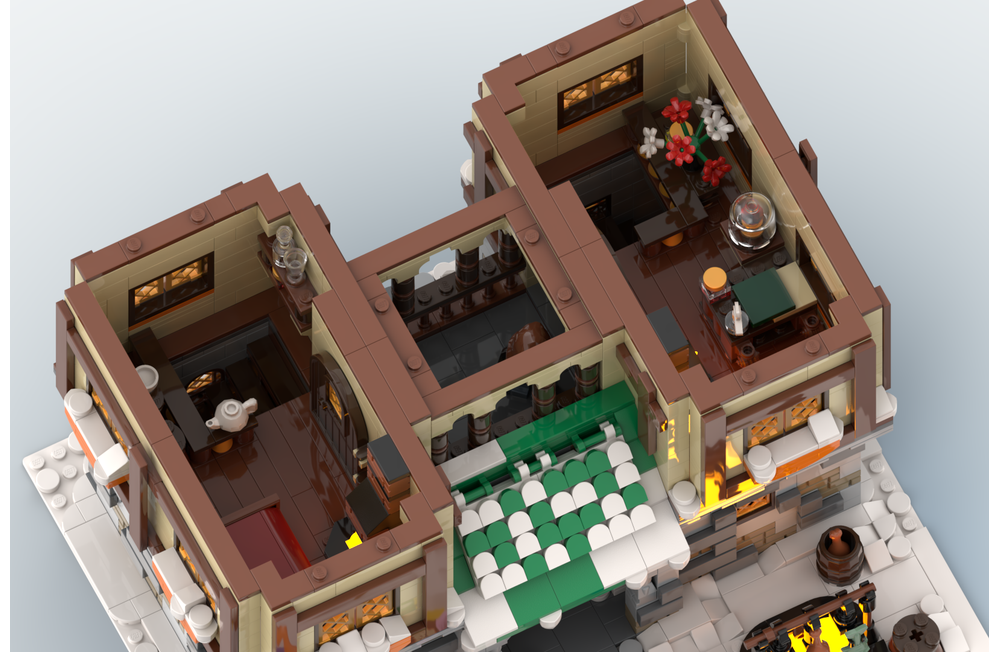 LEGO MOC LEGO® / MOC / Brick Creation - Set 002 - The Merchants' Square ...