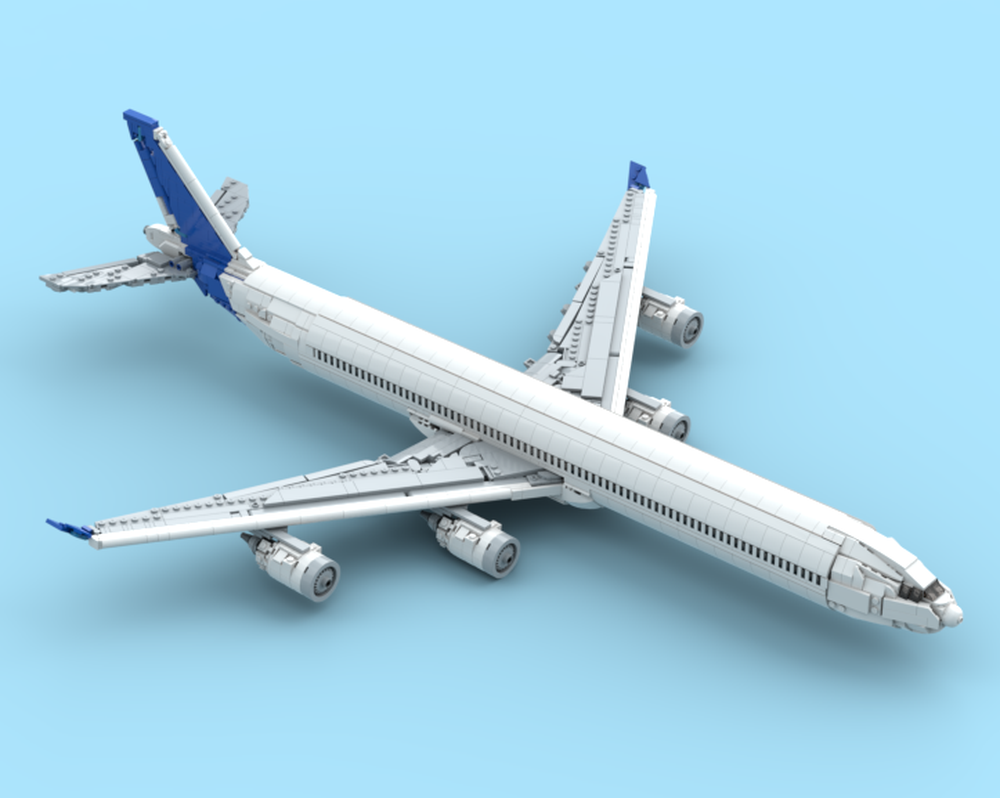 LEGO MOC-236336 Airbus A340-600 Factory Livery by ryangc_productions ...