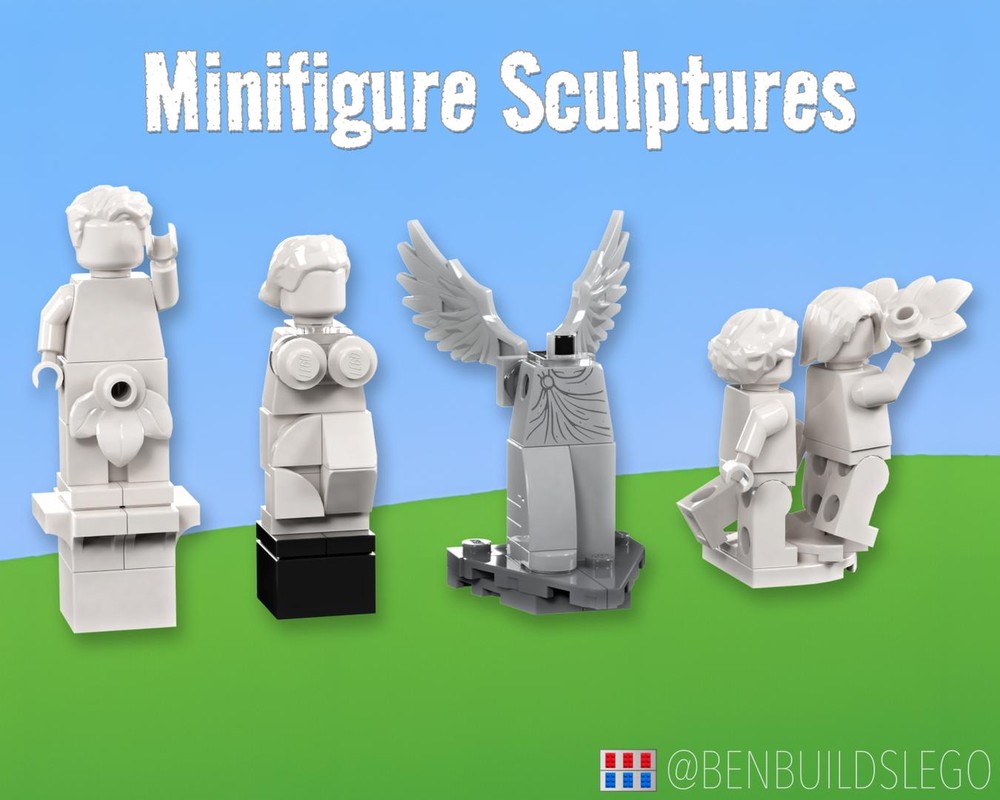 LEGO MOC-236385 Minifigure Sculptures by benbuildslego | Rebrickable ...