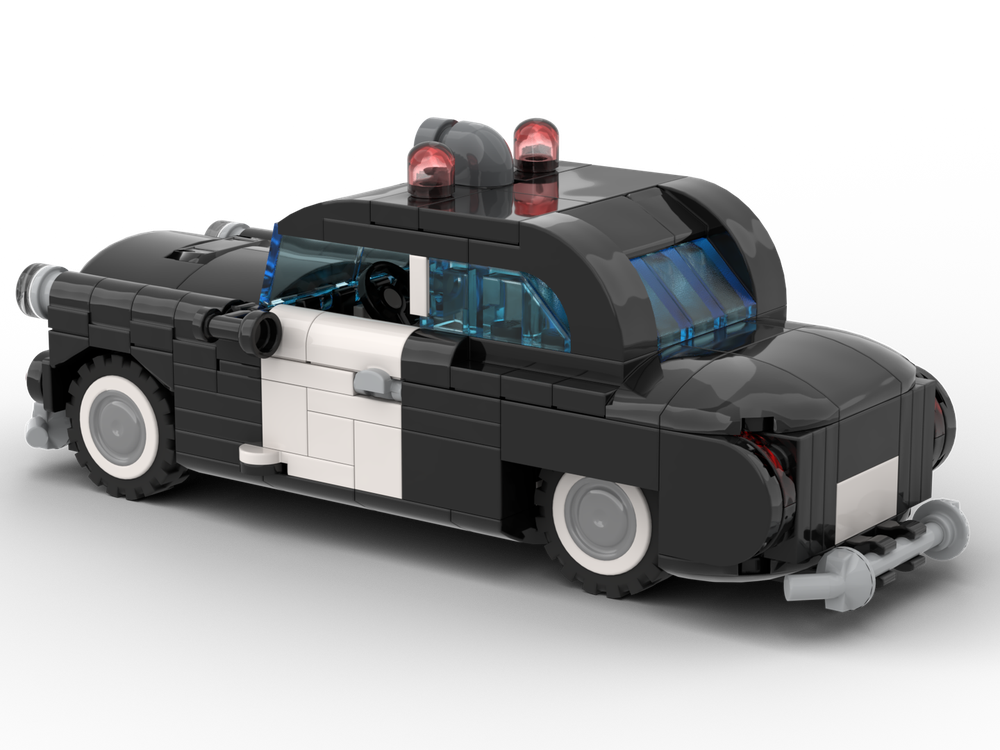 LEGO MOC-236399 1950s Police Cruiser by Dongeraldo | Rebrickable ...
