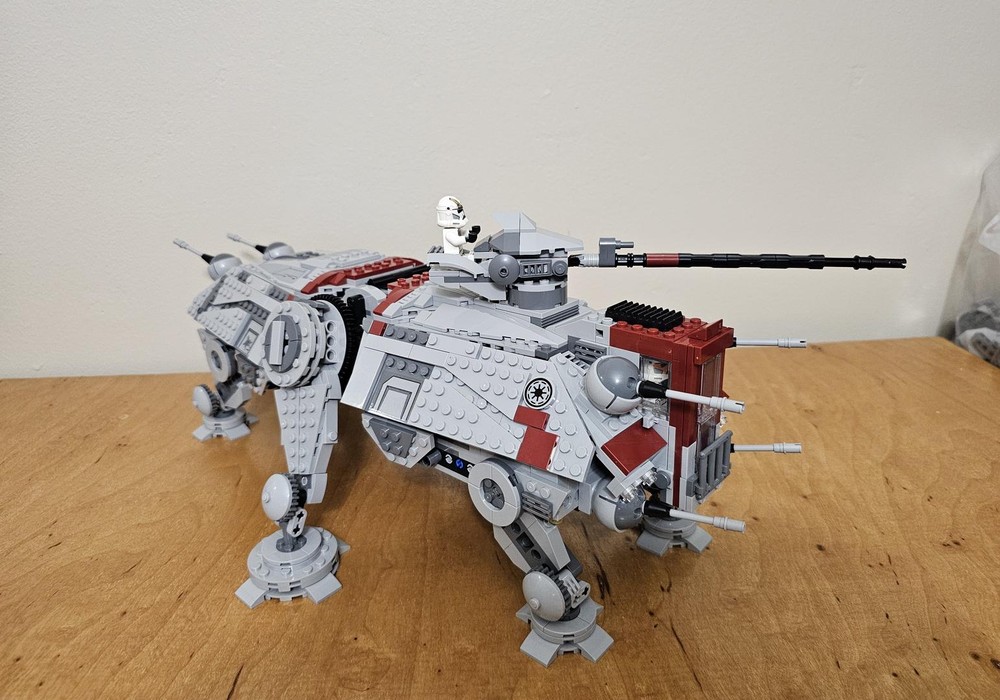 LEGO MOC-236405 AT-TE Overhaul (75337) by Cabob_923 | Rebrickable ...