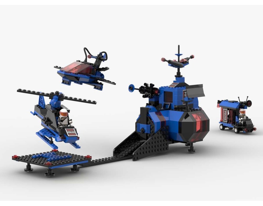 LEGO MOC-236409 6986 - Space Police Command Base by silenfu ...