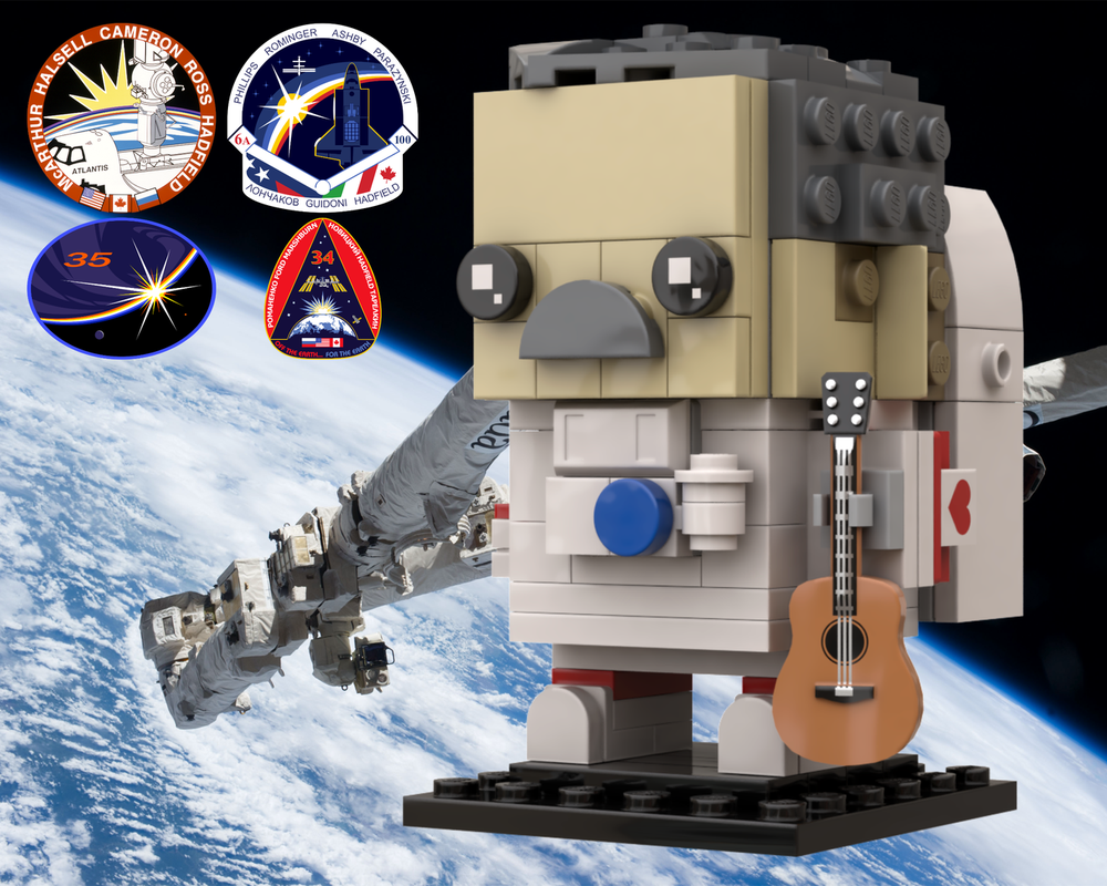 LEGO MOC Chris Hadfield by OrchardBuilds | Rebrickable - Build with LEGO
