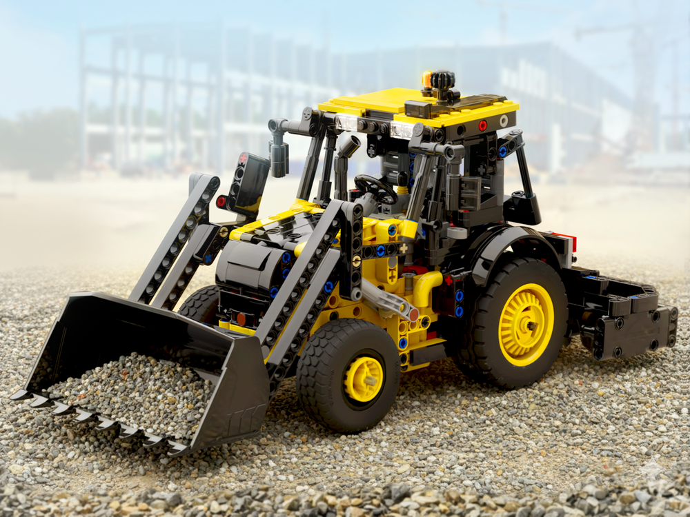 LEGO MOC-236415 42209 + 42213 Tractor Loader by mirrorbricks ...