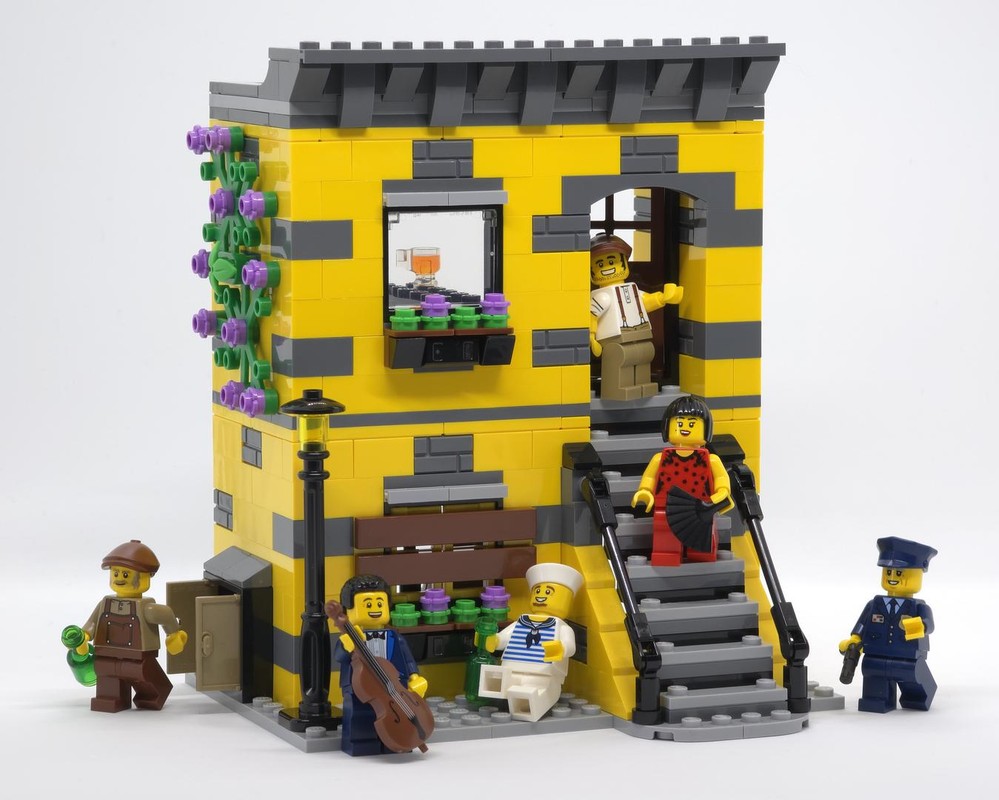 LEGO MOC Prohibition Speakeasy by edwardpulleyn | Rebrickable - Build ...