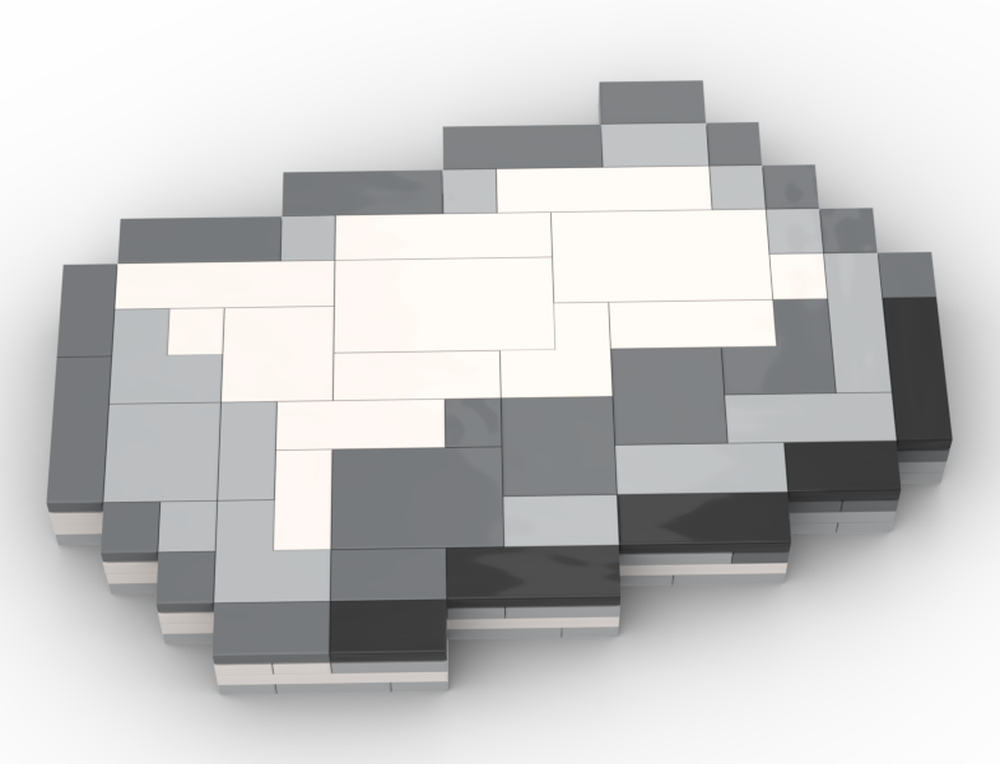 LEGO MOC-236423 Iron Ingot by aure bricks | Rebrickable - Build with LEGO