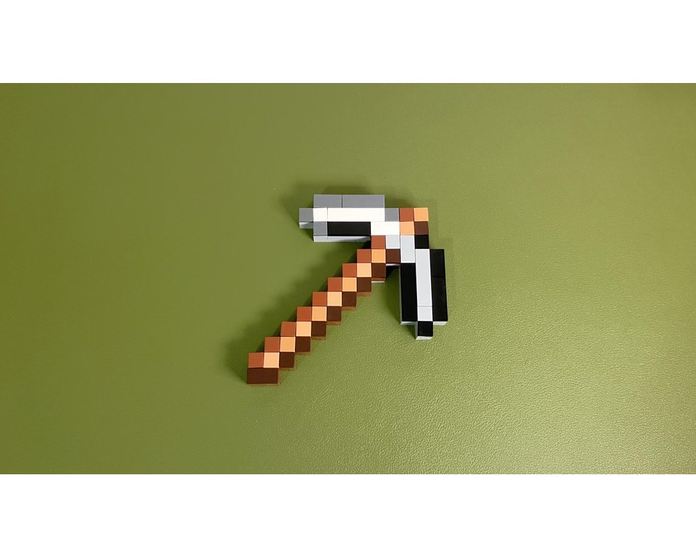 LEGO MOC Iron Pickaxe by aure bricks | Rebrickable - Build with LEGO