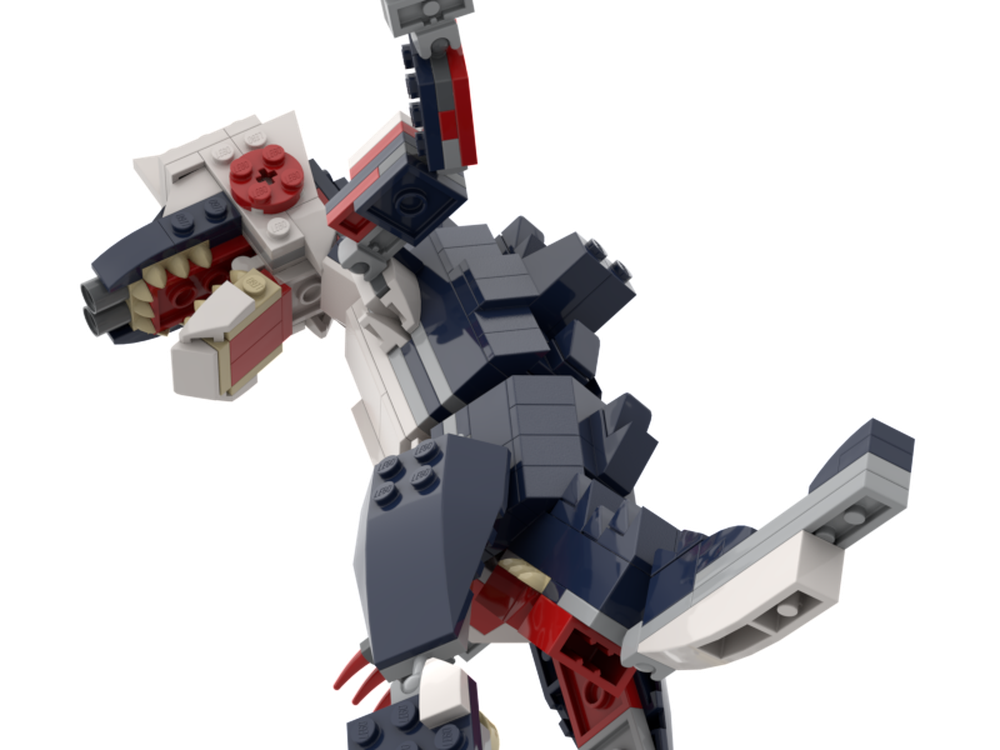 LEGO MOC Mechagodzilla (Showa) 31088x2 Deep Sea Creatures alternate ...