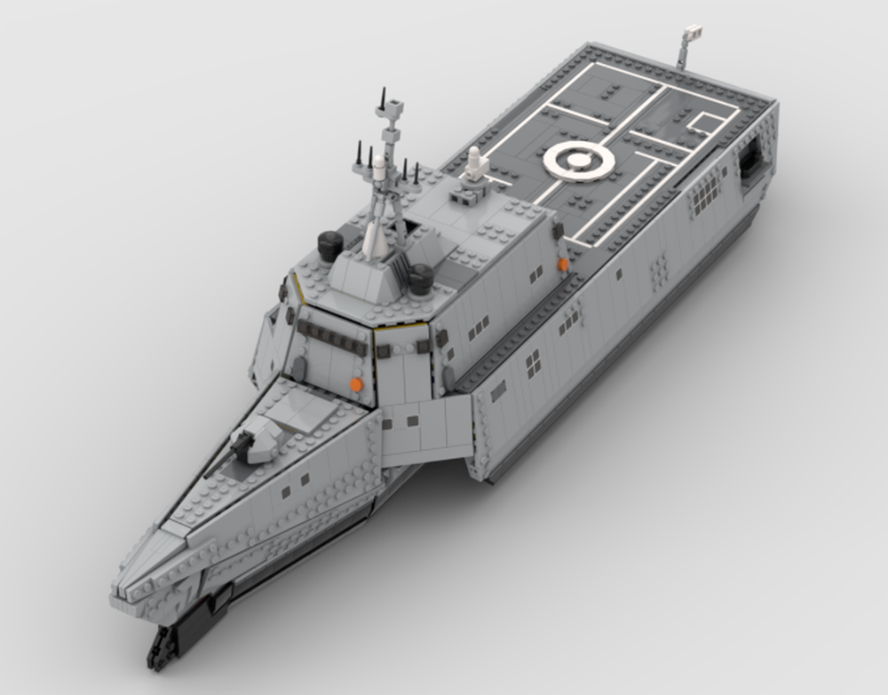 LEGO MOC USS Independence (LCS-2) by Tertius1 | Rebrickable - Build ...