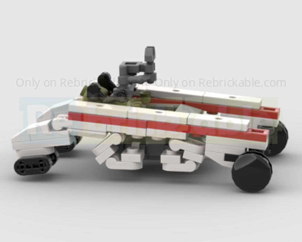 LEGO MOC "pond skater" sci-fi medical land drone stretcher by sir ...