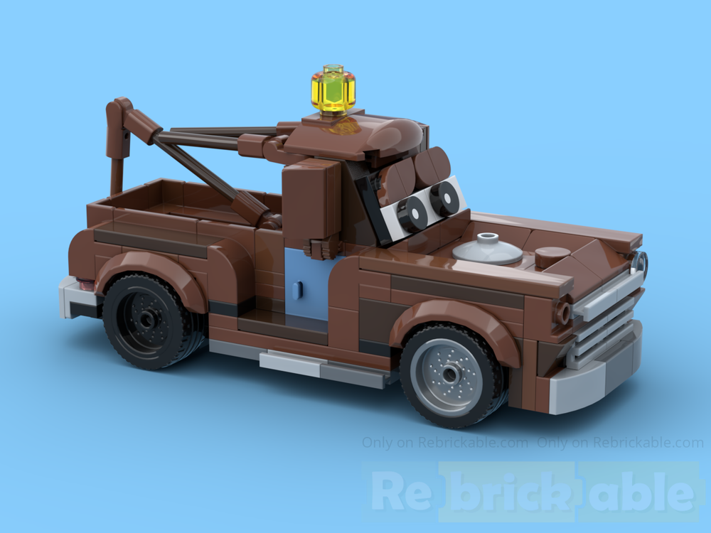 LEGO MOC-236462 Megan, tow truck version by Legoautohaus | Rebrickable ...