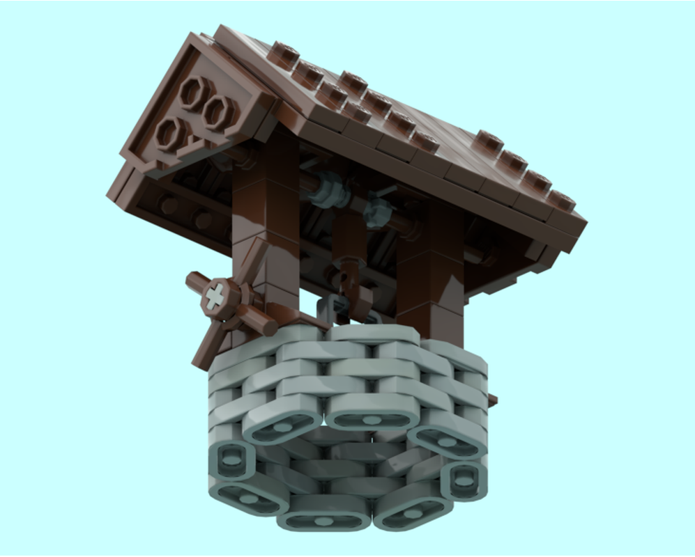 LEGO MOC Medieval Well by CloneFlame102 | Rebrickable - Build with LEGO