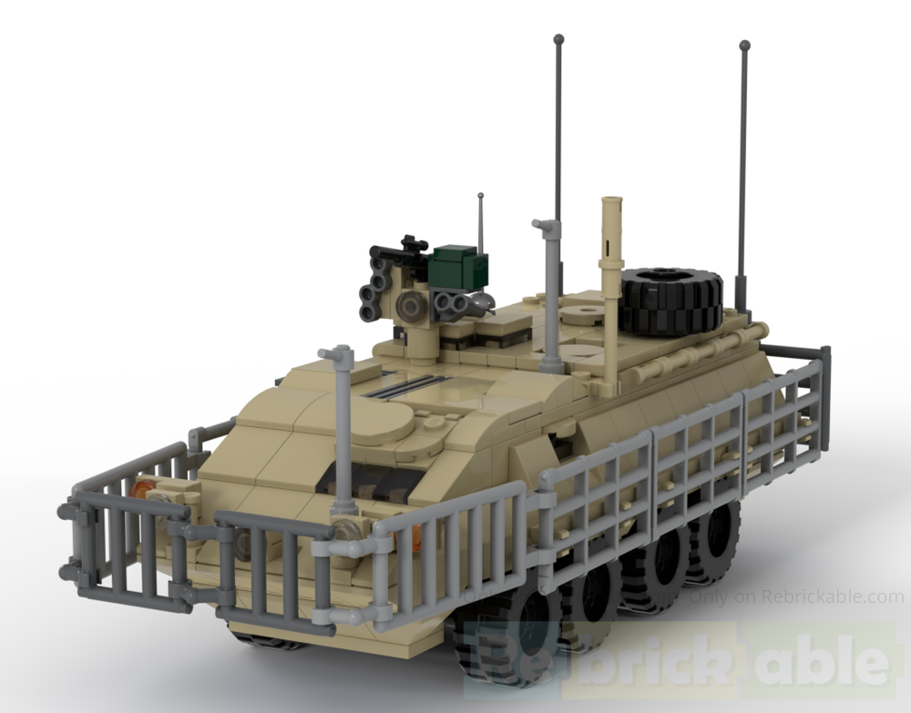 LEGO MOC M1126 Stryker APC by 500 HEAVY | Rebrickable - Build with LEGO