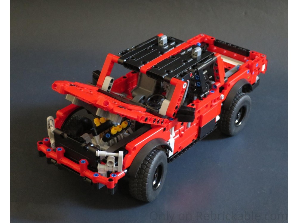 LEGO MOC (42213) Ford F150 Raptor by MosayBricks | Rebrickable - Build ...