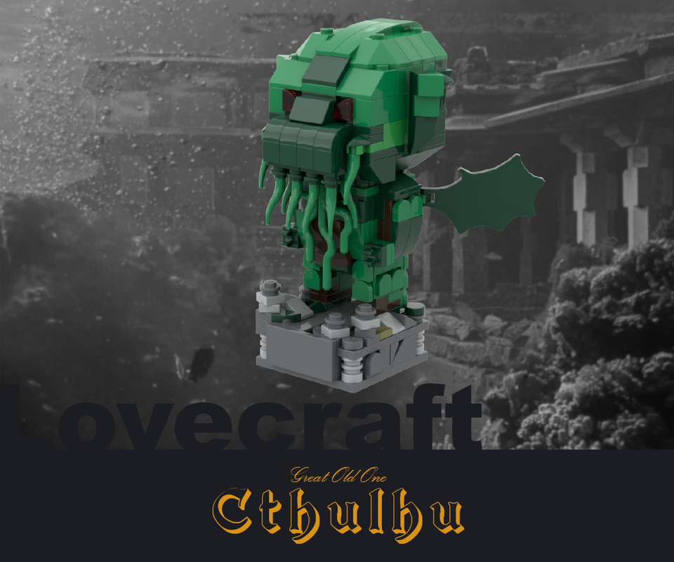 LEGO MOC H. P. Lovecraft - Cthulhu-figurine by The(Brick)Architect ...