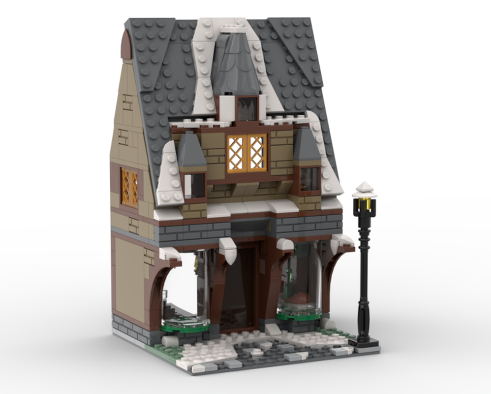 LEGO MOC Hogsmeade Hut - Hogsmeade Village Visit + Baseplate by tentastic | Rebrickable - Build ...
