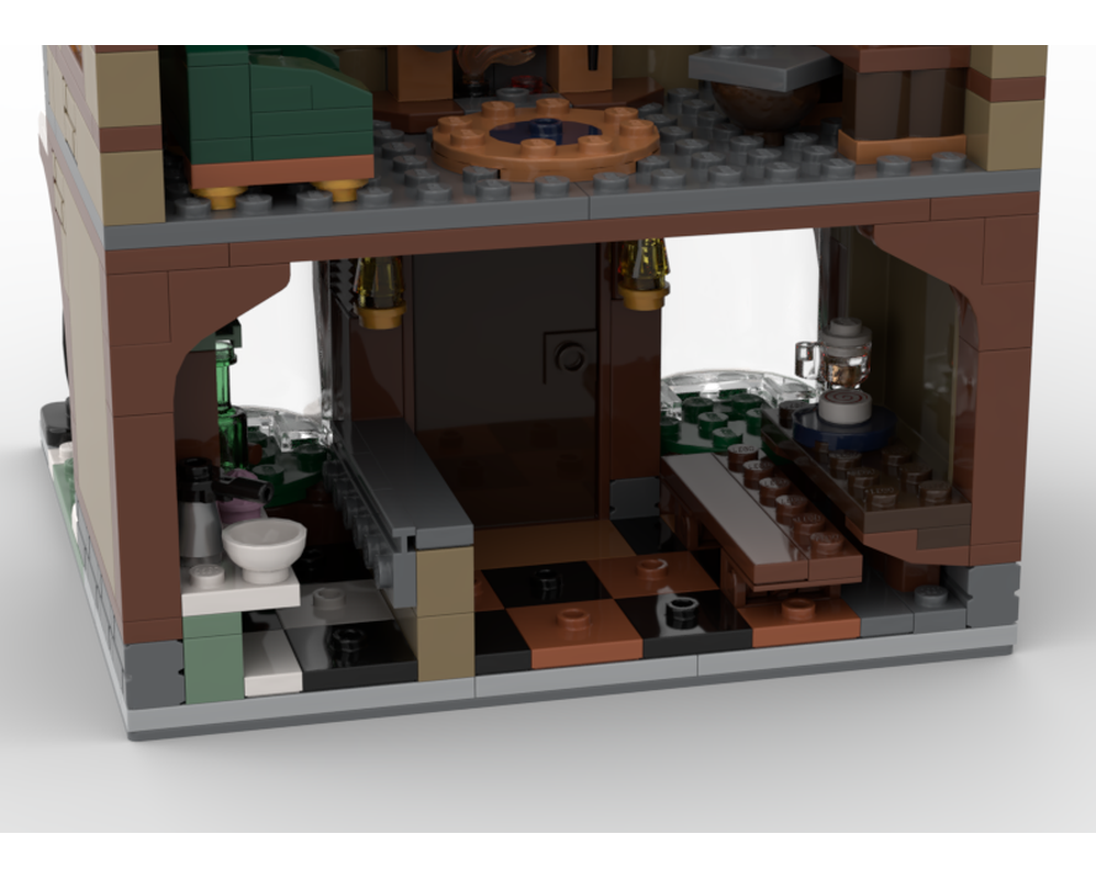 LEGO MOC Hogsmeade Hut - Hogsmeade Village Visit + Baseplate by ...