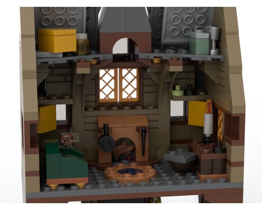LEGO MOC Hogsmeade Hut - Hogsmeade Village Visit + Baseplate by ...