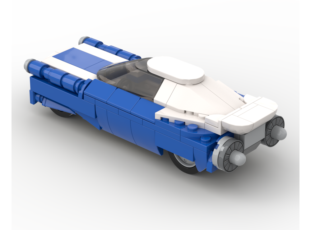 LEGO MOC Fantastic 4: First Steps - The Fantasticar by MOC B-D ...