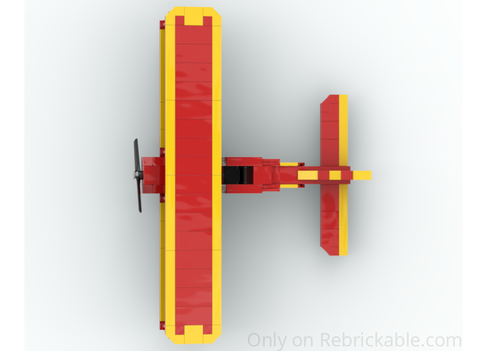 LEGO MOC Stunt Biplane by JojoTheBuilder | Rebrickable - Build with LEGO