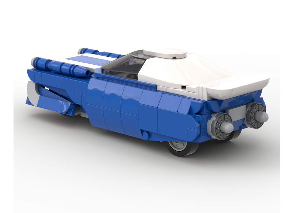 LEGO MOC-236569 Fantastic 4: First Steps - The Fantasticar (8 wide ...