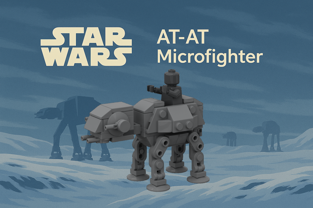 LEGO MOC AT-AT MicroFighter by ClayBirdBricks | Rebrickable - Build ...