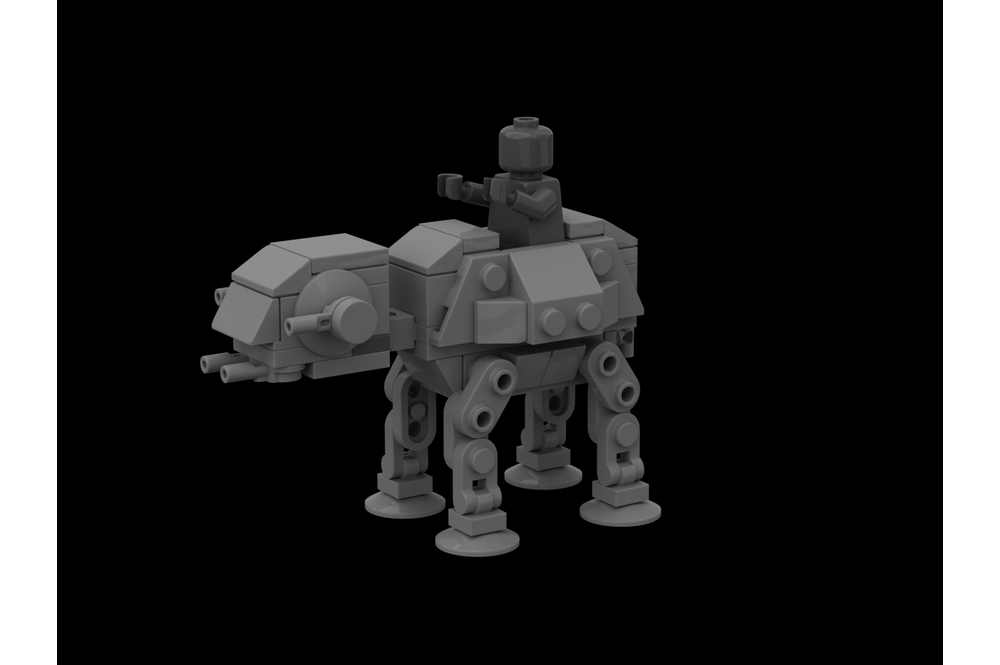 LEGO MOC AT-AT MicroFighter by ClayBirdBricks | Rebrickable - Build ...