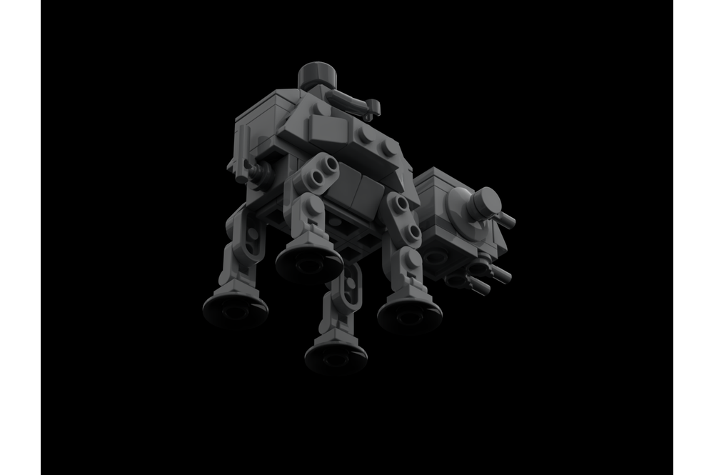 LEGO MOC AT-AT MicroFighter by ClayBirdBricks | Rebrickable - Build ...