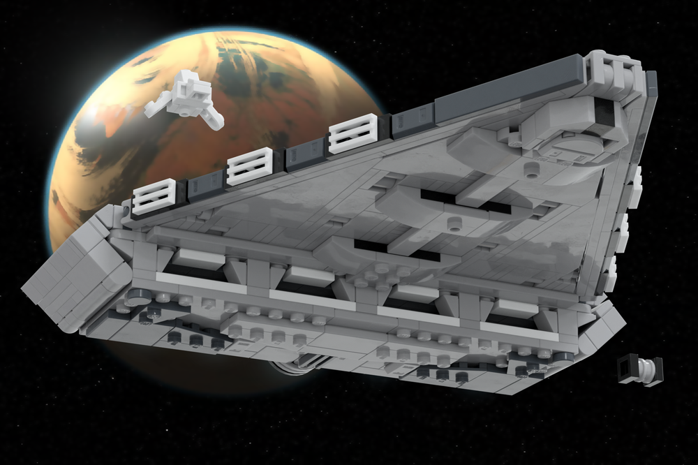 LEGO MOC-236591 Quasar Fire-class Cruiser-Carrier (2-in-1) by Lilium ...