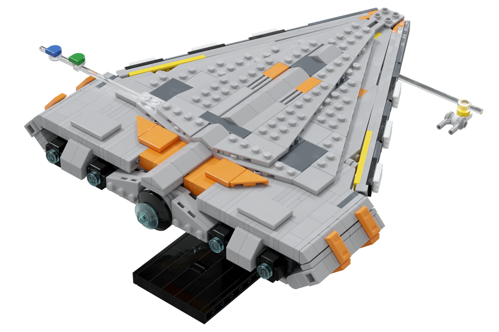 LEGO MOC-236591 Quasar Fire-class Cruiser-Carrier (2-in-1) by Lilium ...