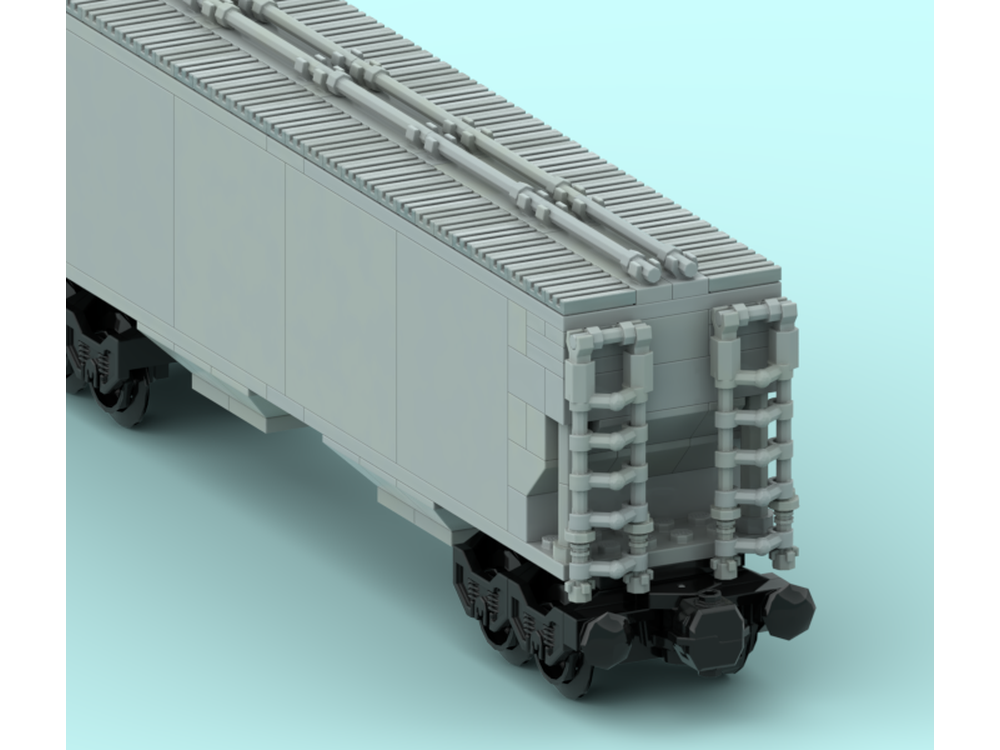 LEGO MOC Hopper Car by CloneFlame102 | Rebrickable - Build with LEGO