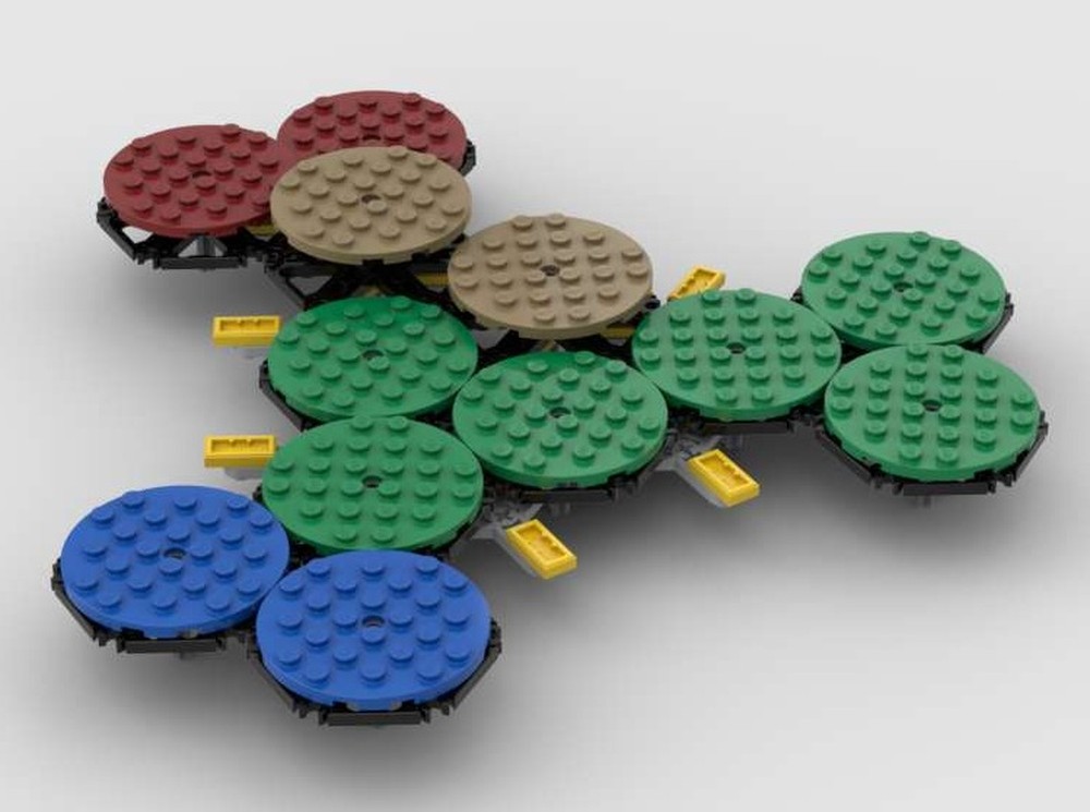 LEGO MOC Tabletop Wargaming Hex System by Total_Rebrick | Rebrickable ...