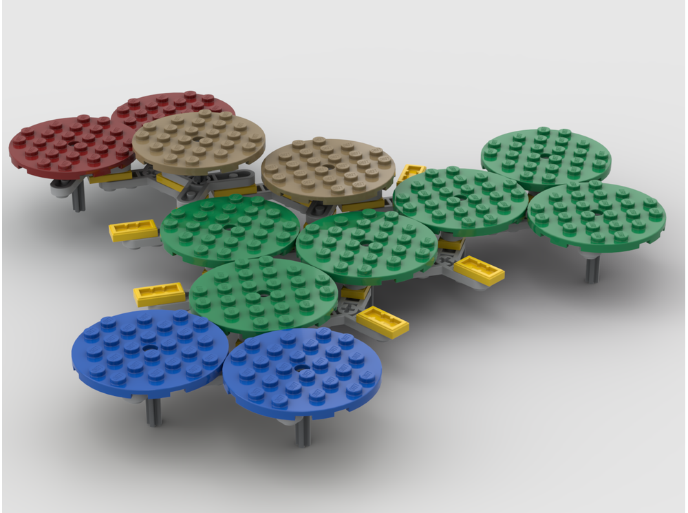 LEGO MOC-236609 Tabletop Wargaming Hex System by Total_Rebrick ...