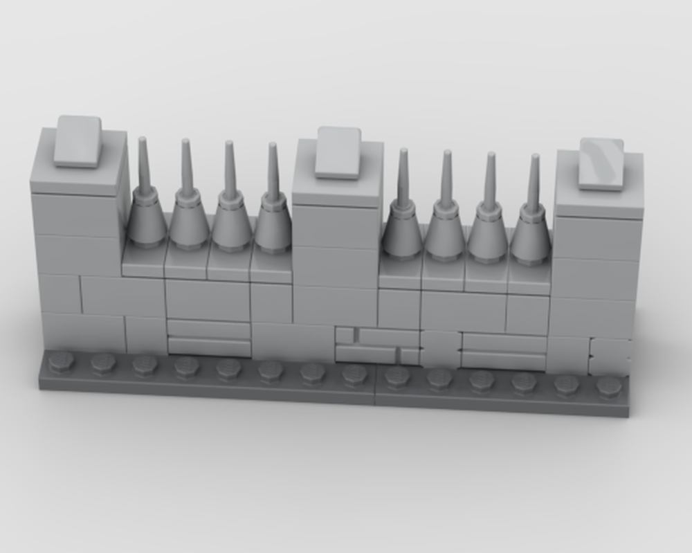 LEGO MOC-236614 Fence by TechnicTitan | Rebrickable - Build with LEGO