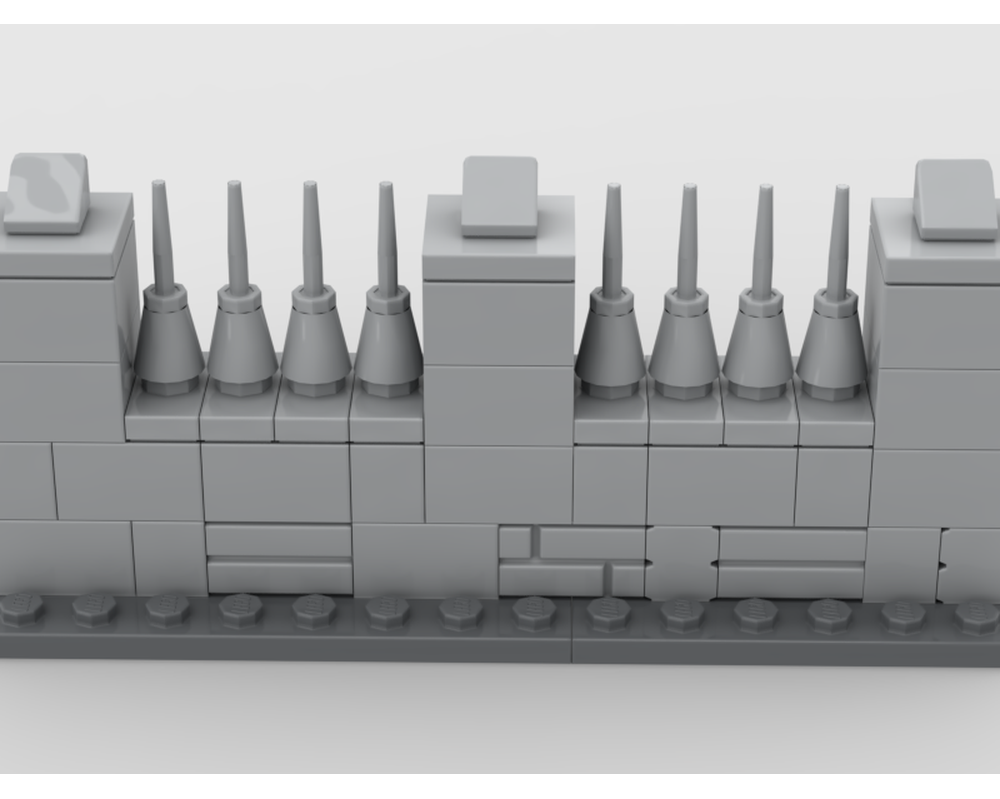 LEGO MOC Fence by TechnicTitan | Rebrickable - Build with LEGO