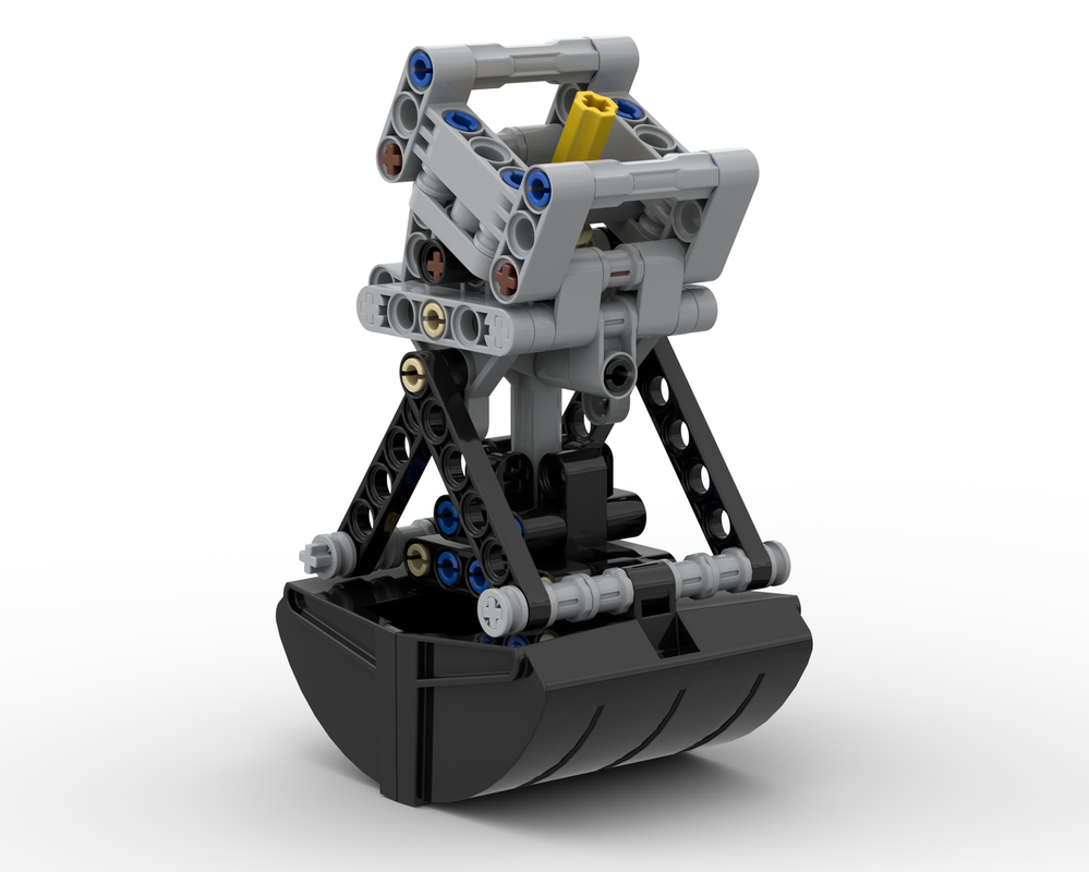 LEGO MOC Clamshell Bucket attachment for Volvo EC500 Hybrid Excavator ...