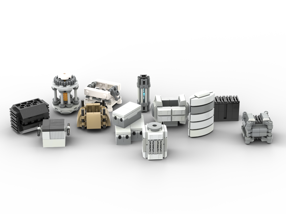 LEGO MOC-236637 Crates and Containers - Sci-Fi by HydratedBricks ...