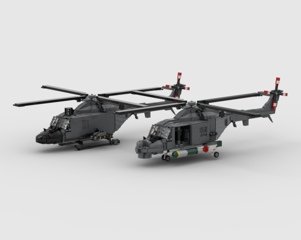 LEGO MOC-236646 Sea Lynx mk88a and Lynx a.h mk1 bundle by LucaLoveUtah ...
