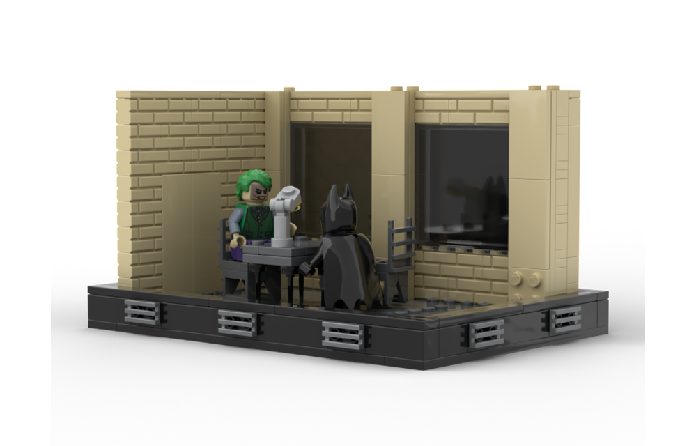 LEGO MOC The Dark Knight Interrogating the Joker by Bezi10 ...