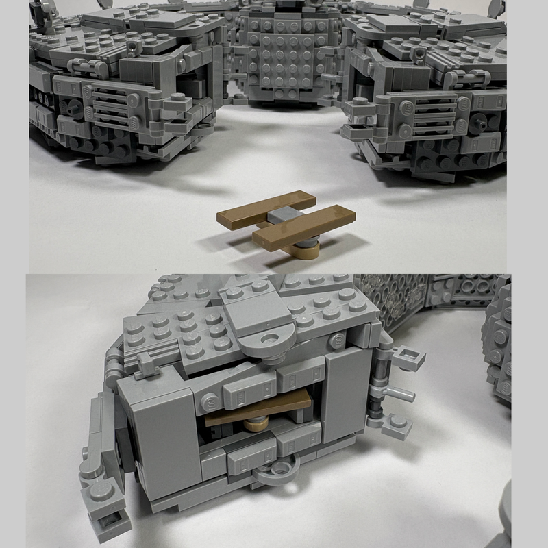 LEGO MOC-236662 75394 Alternative build: Lucrehulk-class Droid control ...