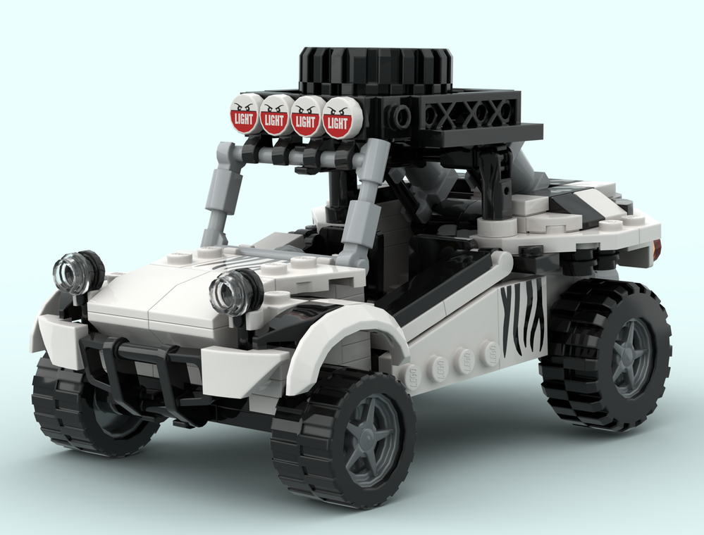 LEGO MOC-236664 Meyers Manx - Richard Hammond's Beach buggy 8 stud wide ...