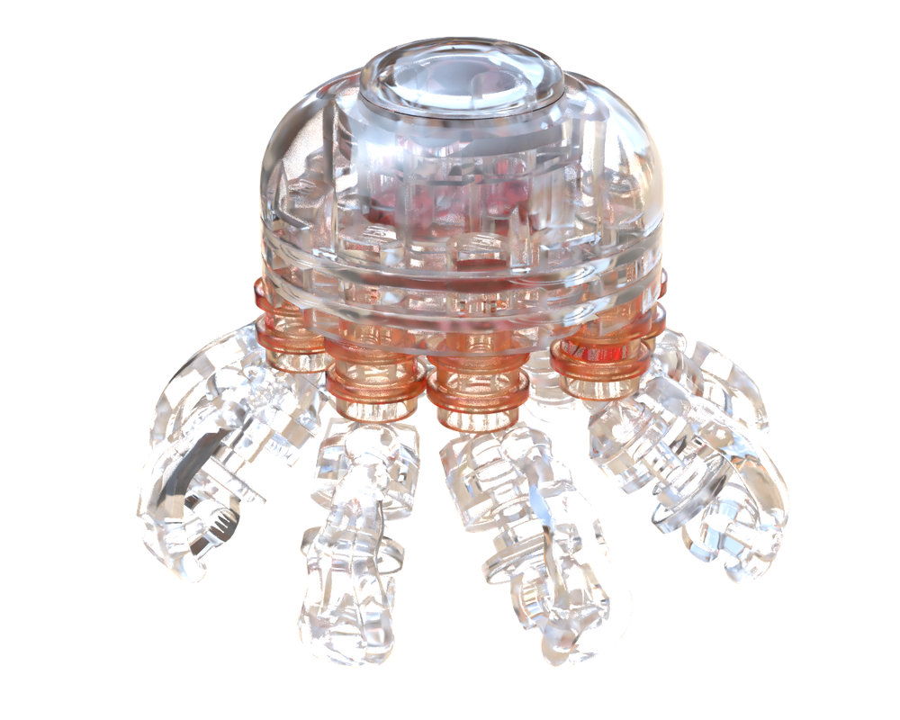 LEGO MOC Immortal Jellyfish (Turritopsis dohrnii) by OrchardBuilds ...