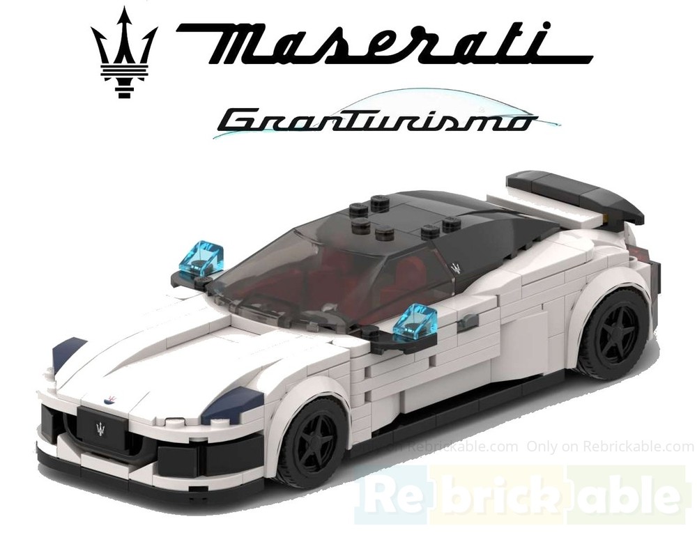 LEGO MOC MASERATI GranTurismo - White by MarkMOC71 | Rebrickable ...