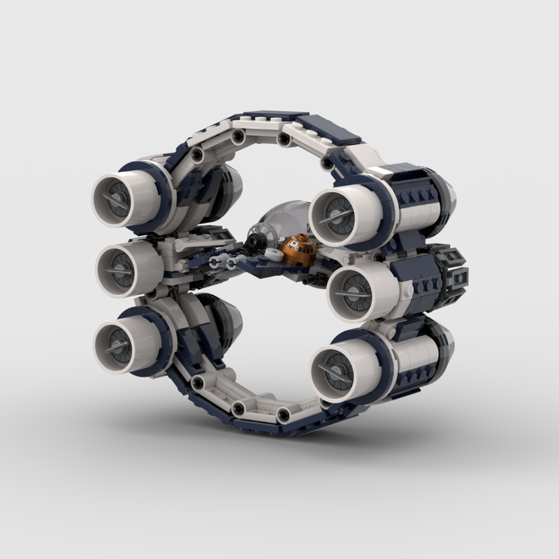 LEGO MOC Eta 2 Actis Hyperdrive Ring by Yunoh | Rebrickable - Build ...