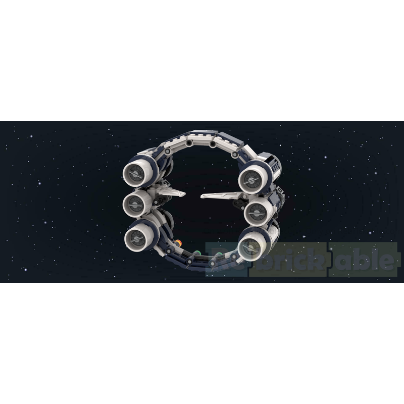 LEGO MOC Eta 2 Actis Hyperdrive Ring by Yunoh | Rebrickable - Build ...
